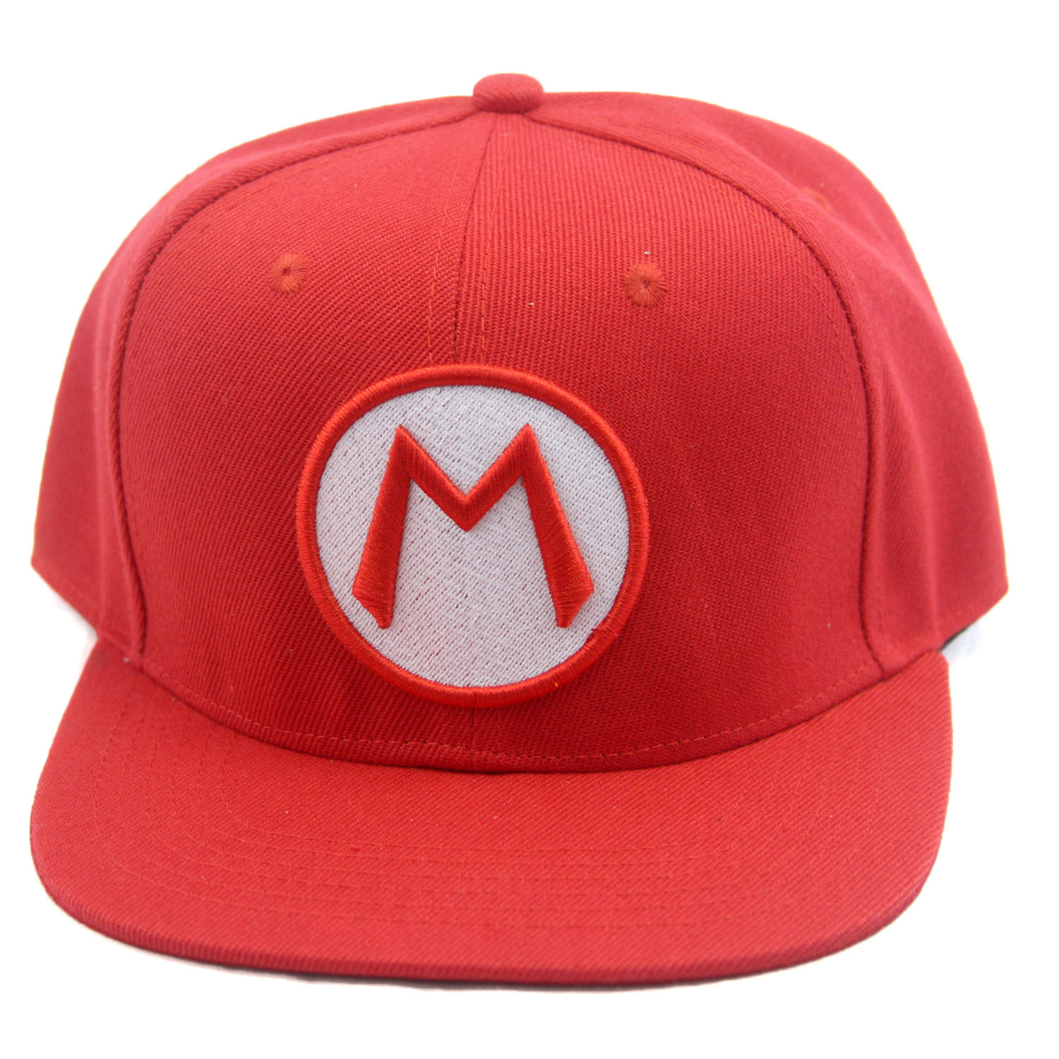 Super Mario Bros Baseball Cap MARIO LOGO New Snapback Video Game SM 