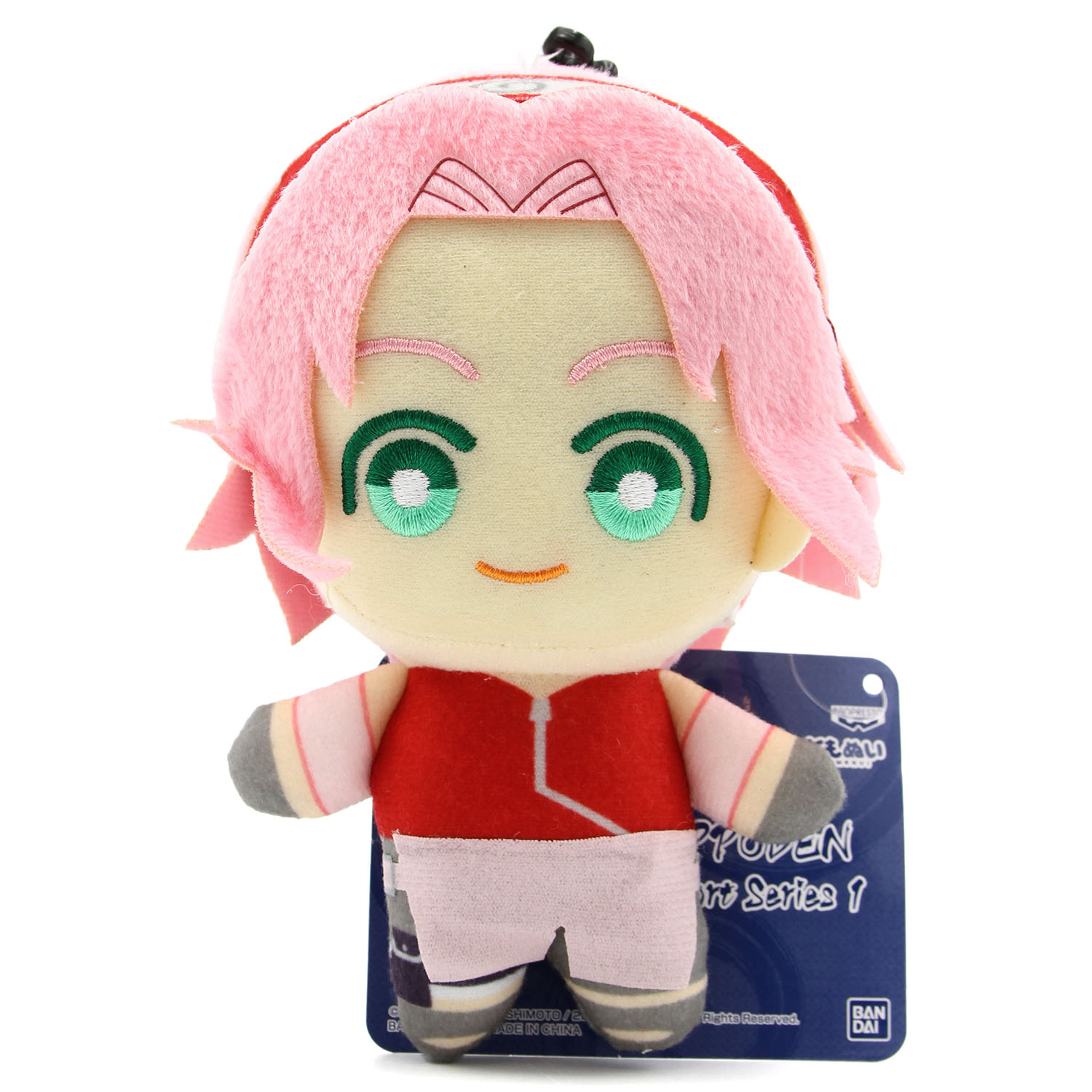 New Sakura Haruno NARUTO SHIPPUDEN Tomonui Dangler Plush (Banpresto ...